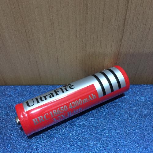 Jual Baterai Charge Ultrafire Rechargeable 3.7V 18650 4200 mAh li-ion ...