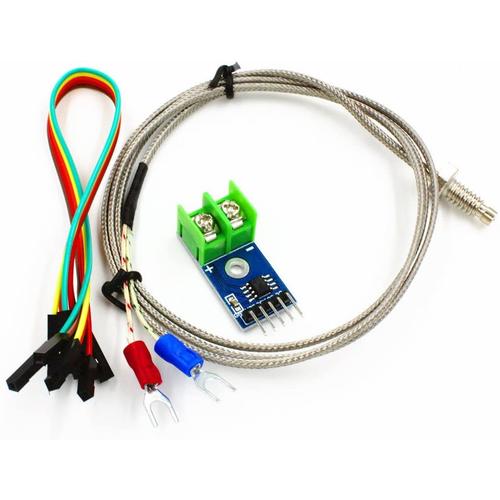Jual Paket Modul MAX6675 Suhu Temperatur Kabel Female Sensor ...