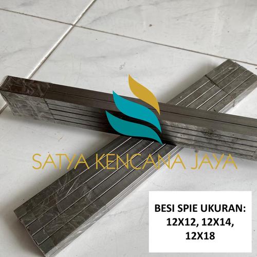 Jual BESI VIRKAN SPIE PANJANG 300MM - 12X12, 12X14, 12X18 PASAK SHAFT ...