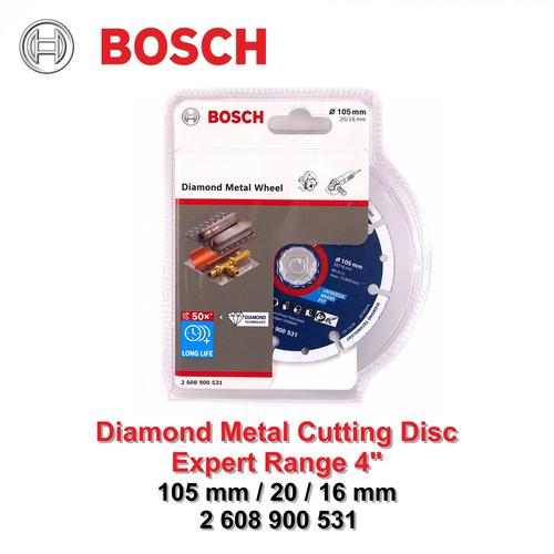 Promo Mata Gerinda Potong Besi 4" Bosch Diamond Metal Cutting Disc Expert - Kota Surabaya - PT ...