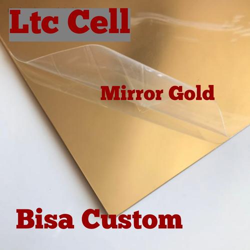 Jual Acrylic MIRROR 2mm Akrilik Custom GOLD - Jakarta Barat - Ltc Cell ...