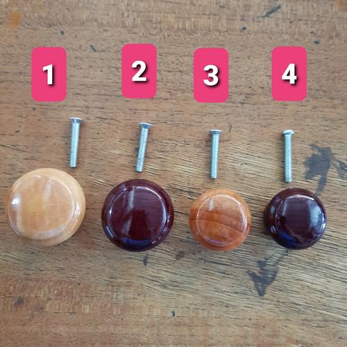 Jual Tarikan Laci Bulat/ Handle Lemari atau Laci kayu Bulat - 1 ...