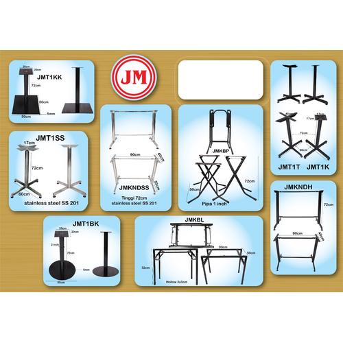 Jual Meja lipat / meja kaki besi / meja kaki stainless / meja cafe ...