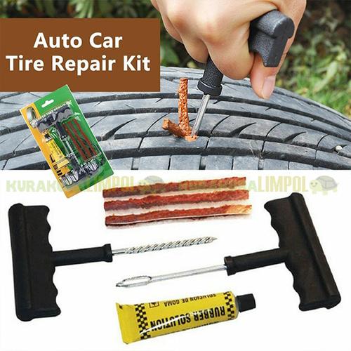 Jual Alat Tambal Tempel Ban Tubles Tubeless Set Tire Repair Tool Kit ...