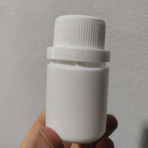Jual Botol obat / botol kapsul / botol plastik HDPE 50ml segel warna ...