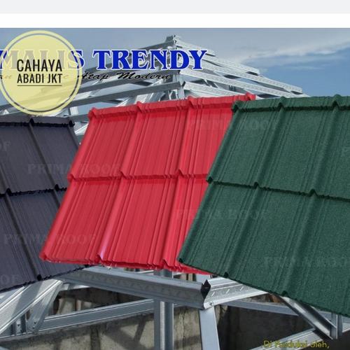 Jual PRIMA ROOF GENTENG METAL MINIMALIS HIJAU MUDA 0,35MM - Jakarta ...