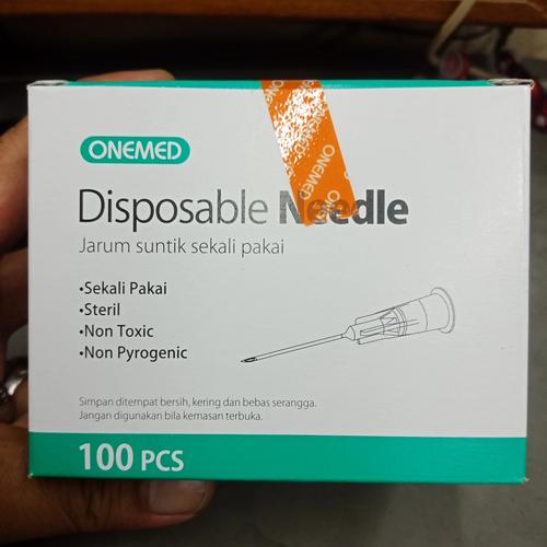 Jual DISPOSABLE NEEDLE ONEMED - 26G - Jakarta Timur - SOAPEDIA | Tokopedia