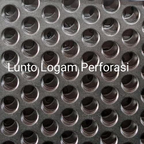 Jual PLAT Lubang Besi Perforated 4 mm Lubang 4 mm 1.2x2.4 Mtr ...