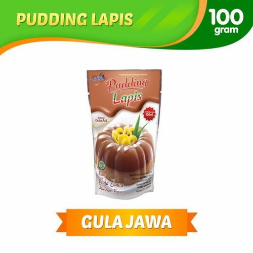Jual Nutrijel Nutrijell Puding Lapis Gula Jawa 100 gram 100gram ...
