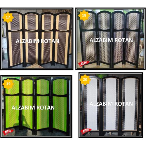 Jual Free Ongkir area sby sekat ruangan sketsel partisi rotan sintesis ...
