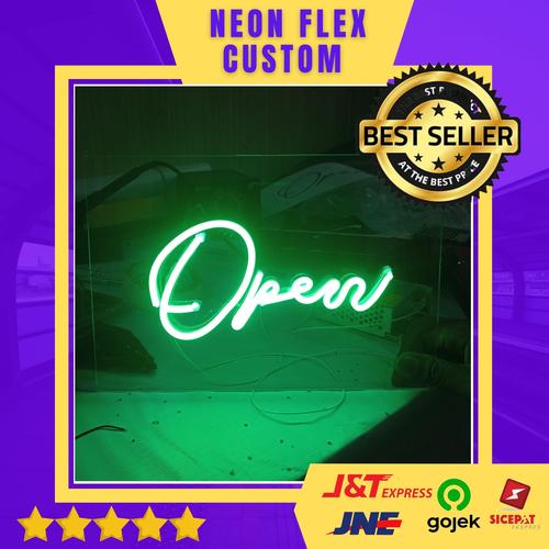 Jual Neon Flex Custom Nama Murah / Neon Flex / Neon Sign Design Custom ...