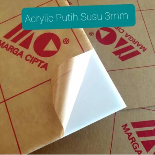 Jual akrilik putih susu merk MC 3mm 1m x 2m - Jakarta Barat - Azka abadi packing | Tokopedia