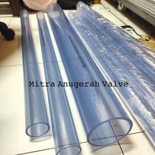 Jual Pipa pvc Clear Transparan 4"inch / Pipa Pvc bening SCH 40 ...