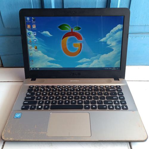Jual Asus X441S Warna Gold Emas SSD 128GB Windows 10 Intel N3060 Second ...