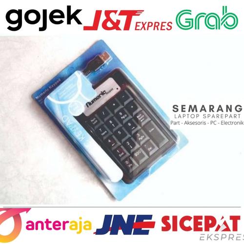 Jual KEYBOARD NUMERIC Numerik Numpad Keypad Usb Kabel Murah - Kota ...
