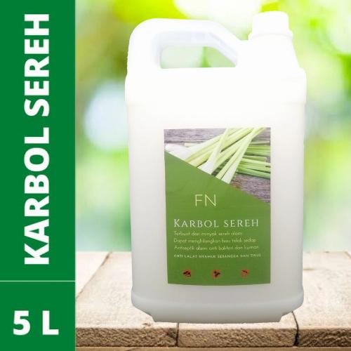 Jual Karbol Sereh 5 Liter Sereh Alami Pembersih Lantai Anti Bakteri