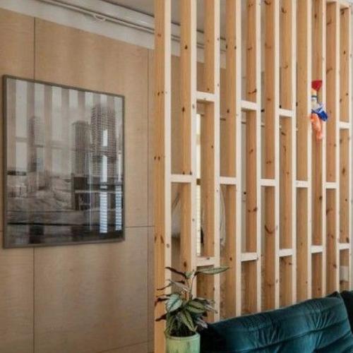 Jual partisi pembatas ruangan kayu jati belanda - Kota Depok - Tri ...