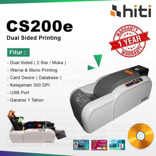 Promo Printer HITI CS-200 E + Flipper Double Dual Side CS200 CS-2 ...