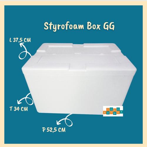 Jual Styrofoam Box GG / Styrofoam Box GG ikan Grab Gosend - Kab ...