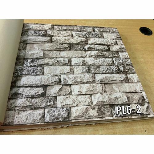 Jual Wallpaper Dinding Motif Batu Alam Susun 3D Natural Pl - Kota ...