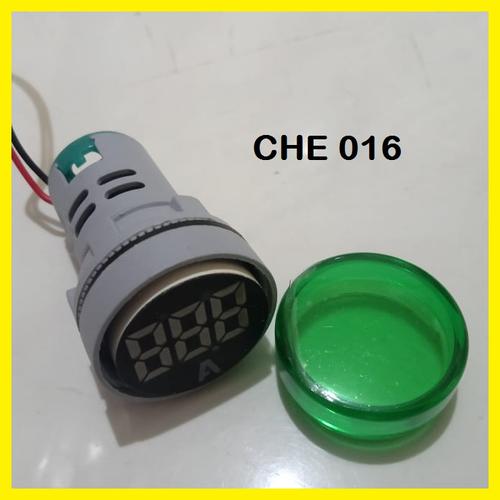 Jual Pilot Lamp LED Amp Meter 22mm 0-100A AD101-22AM Digital Display ...