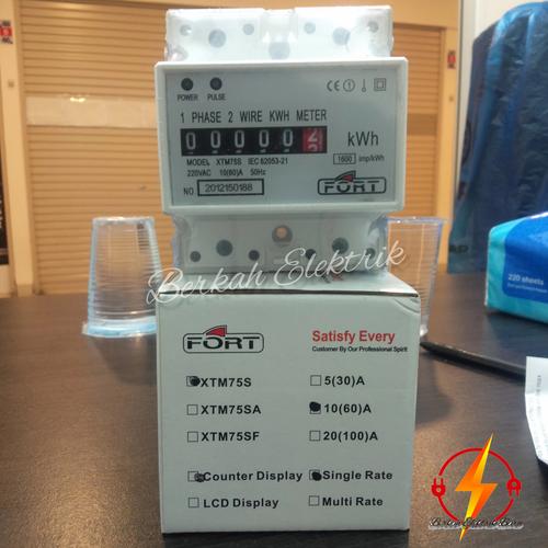 Jual kWh Meter XTM75S 1Phase / 1P / kWh Meter 1Phase Analog - Jakarta Barat - Berkah Elektrik ...