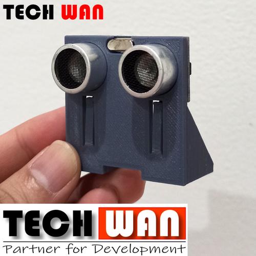 Jual Mounting case bracket holder sensor Ultrasonik HC SR04 3D print ...