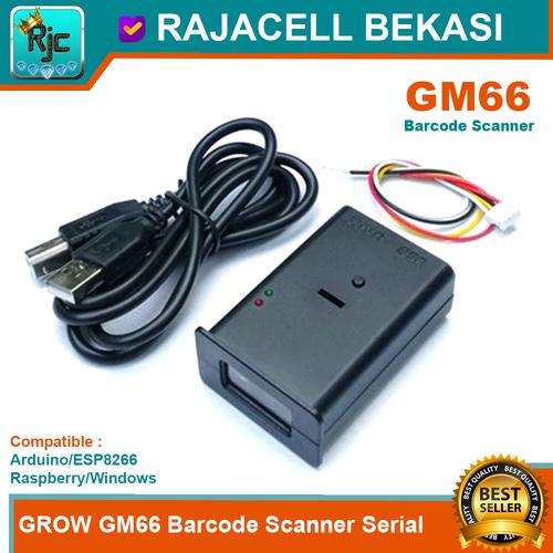 Jual GROW GM66 GM67 USB Serial Barcode Scanner Reader TTL UART Arduino ...