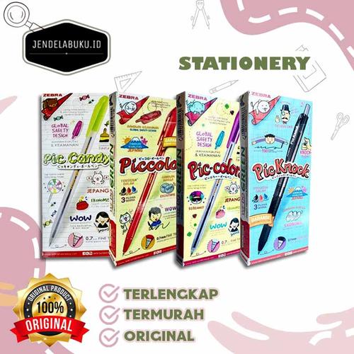 Jual SERI BALLPOINT PICCOLO / PIC CANDY / PIC COLOURS / PIC MARBLE ...