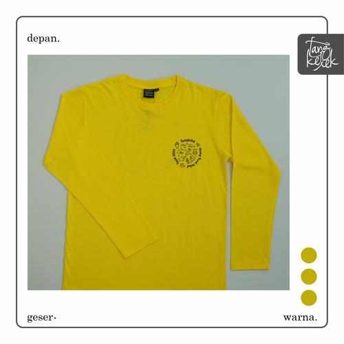 Jual Tangkelek Baju Kaos Tangkelek Lingkaran Warna Kuning - M - Kab ...