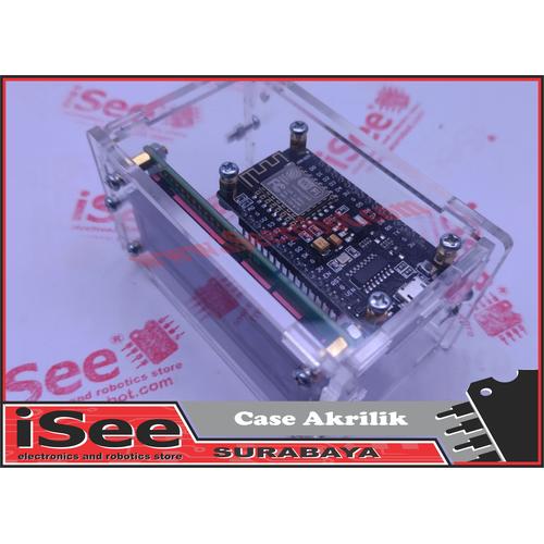 Jual Acrylic Case Box King Chasis for Nodemcu V3 Ch340 Lolin With LCD ... Jual Acrylic Case Box King Chasis for Nodemcu V3 Ch340 Lolin With LCD ...