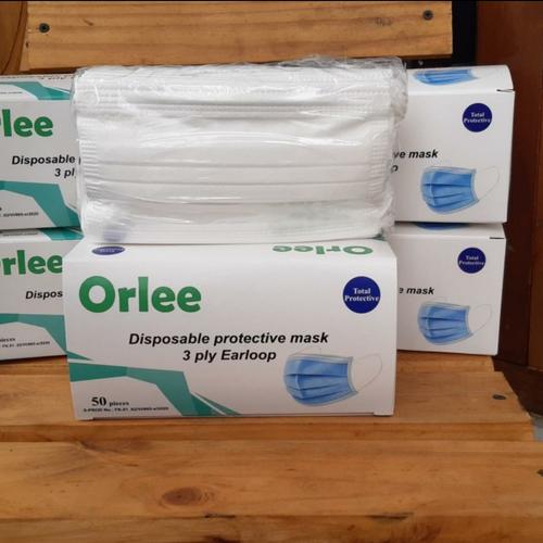 Jual masker orlee putih 3 ply - Jakarta Barat - zJL888 | Tokopedia