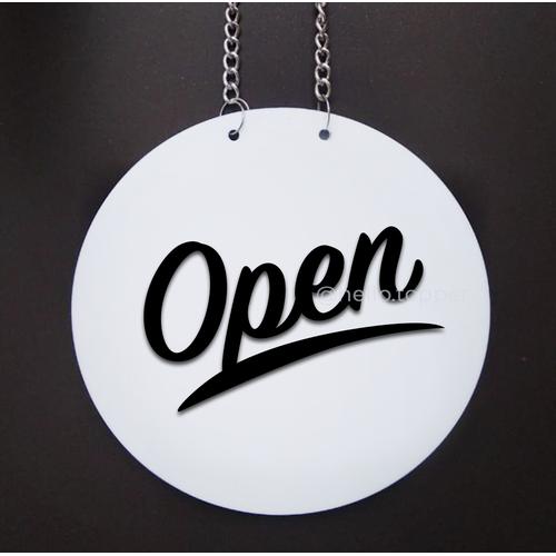 Promo Sign Board Akrilik | Open Closed Timbul | Papan Buka Tutup ...