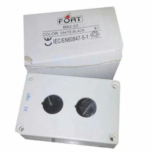 Jual Control Box Push Button 22 mm 2 Lubang BX2-22 - Putih - Jakarta ...