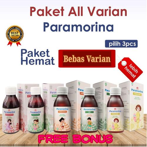 Jual Paramorina Promo Hemat 3 Botol - Bebas Pilih Varian - 100 ml - 3 ...