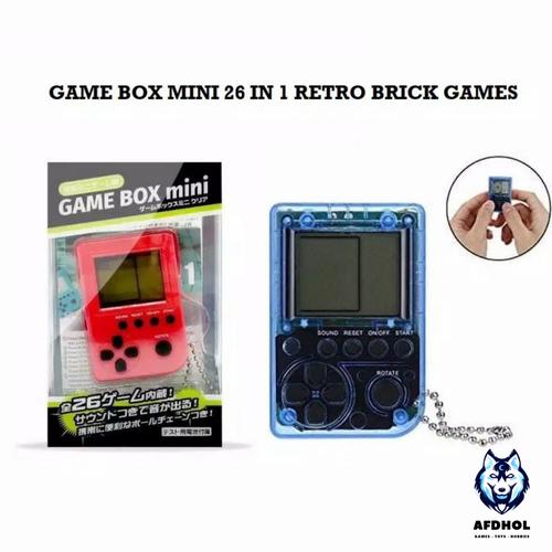 Promo Game box Mini 26in1 Brick Games Retro Fc Sup Gameboy Tetris ...