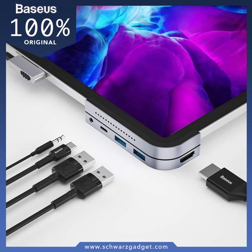 Jual Baseus Type-C HUB 6 in 1 Converter iPad Pro HDMI Tablet Original - Jakarta Barat - Schwarz ...