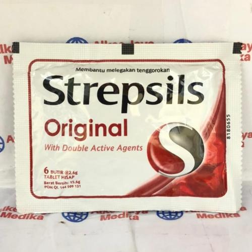 Jual Strepsil Tablet Hisap Rasa Original (permen pelega tenggorokan ...