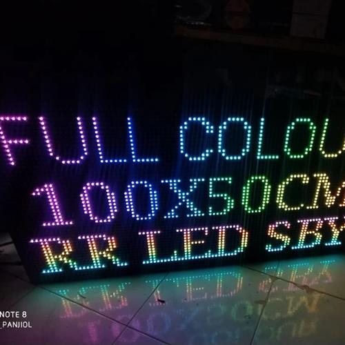 Jual Running text RGB 100x50 CM (ukuran termasuk frame) - Kota Surabaya ...