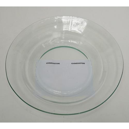 Jual ICHIMEGASTORE Piring Makan Kaca Tebal Polos Elegan KIG 22,5 cm ...