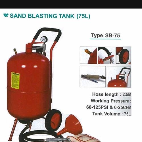 Jual Sand Blasting Tank Kap. 75 Liter- Wipro SB75 (READY STOCK SIAP ...