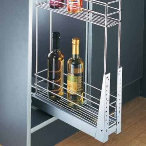 Jual rak botol tarik kitchen bawah rel bawah cabinet 15 cm - Jakarta ...