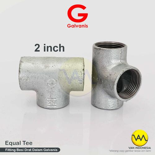 Jual Equal Tee Galvanis 2 inch Fitting Pipa Besi - Kota Bandung - VAN ...