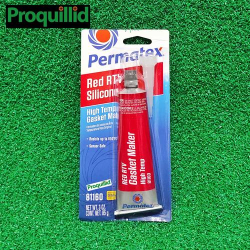 Jual High Temp Red Silicone Sealant / Lem Silikon Merah 81160 85 G ...
