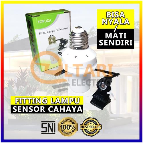 Jual FITTING LAMPU SENSOR FITTING LAMPU OTOMATIS SENSOR CAHAYA / FITING ...