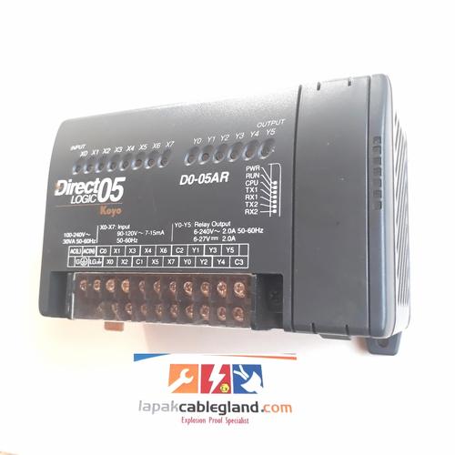 Jual PLC KOYO Direct Logic 05 D0-05AR micro controller 8 input 6 output ...