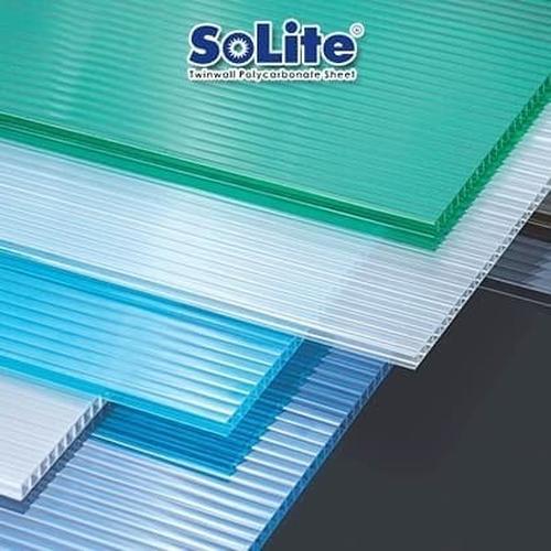 Jual Solite 4 mm X 2100mm X 11800mm Atap Polycarbonate - Grey ST ...