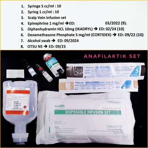 Jual Anafilaktik Set - Jakarta Utara - Dental-Dental | Tokopedia