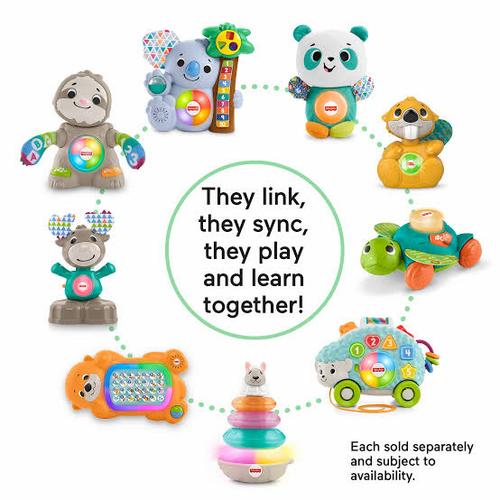 Jual Fisher Price Linkimals Panda Koala Otter Liama original - boppin ...