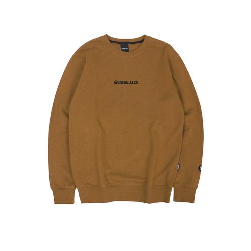 Promo Dobujack Sweater Littlelogo 2 Dijon Crewneck - Cokelat, S - Kota ...